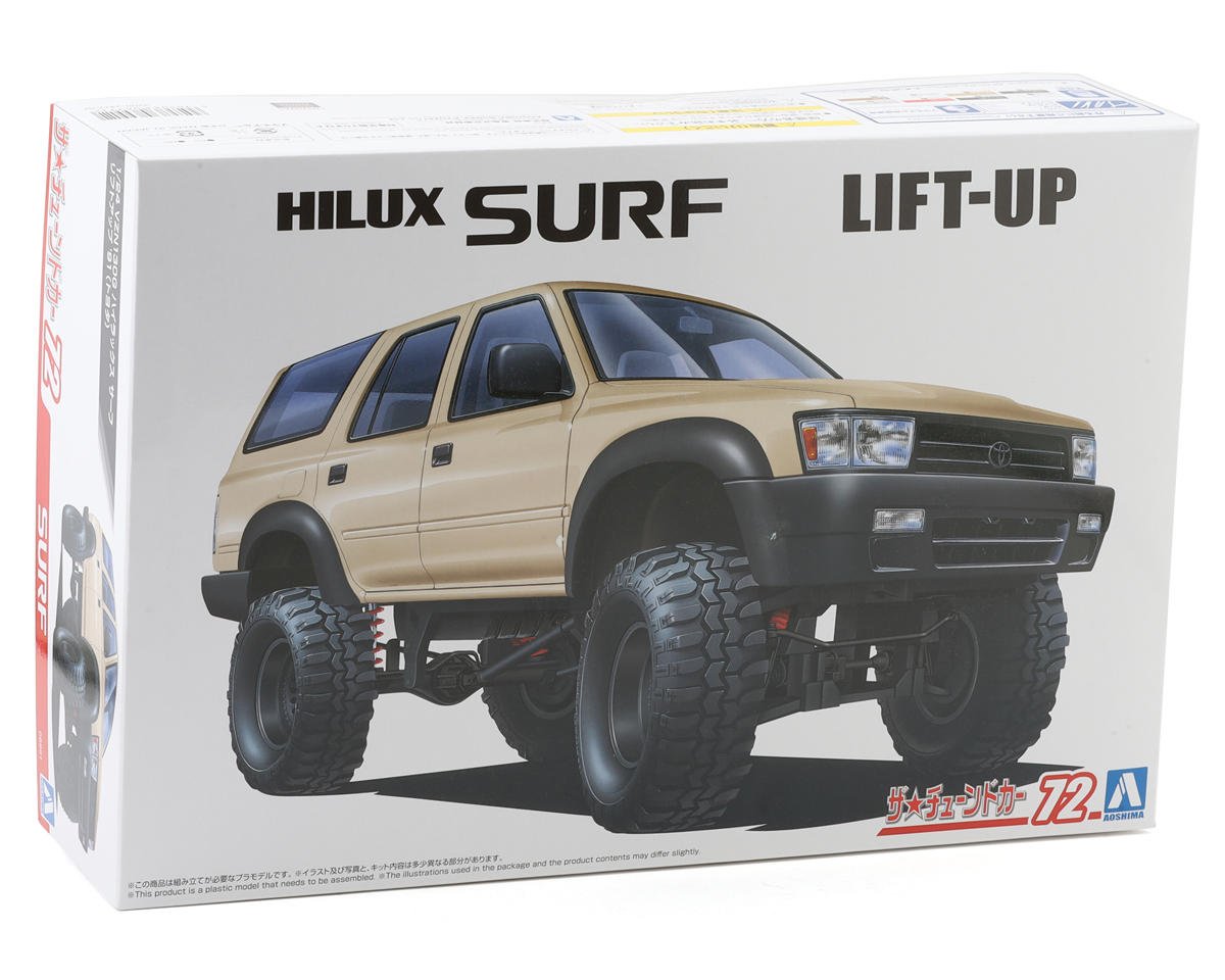 1/24 VZN130G Toyota Hilux Surf Lift Up '91 Plastic Model Kit – Chris's ...