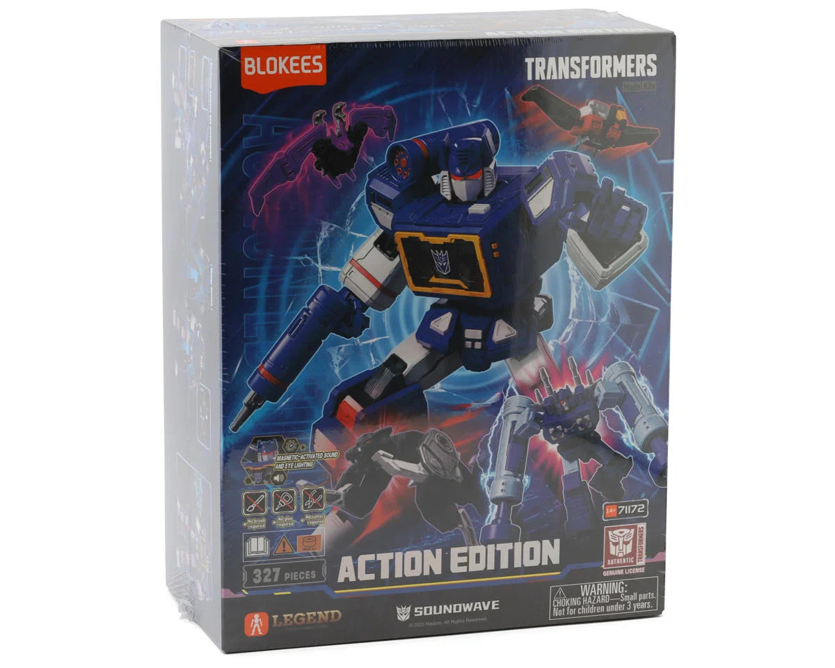 Transformers Action Edition 03 Soundwave Plastic Model Kit – Chris's House