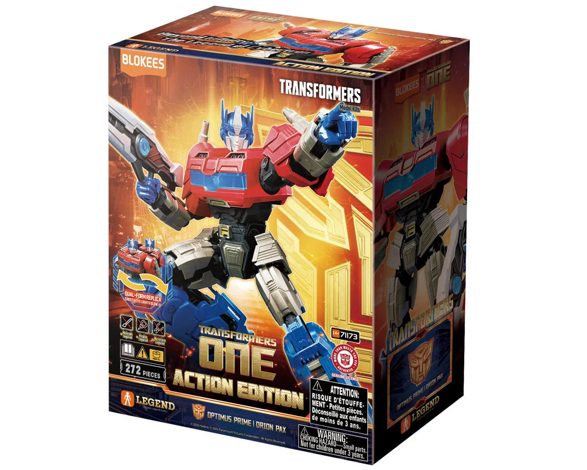 Transformers Action Edition 04 Optimus Prime Plastic Model Kit (Transf ...