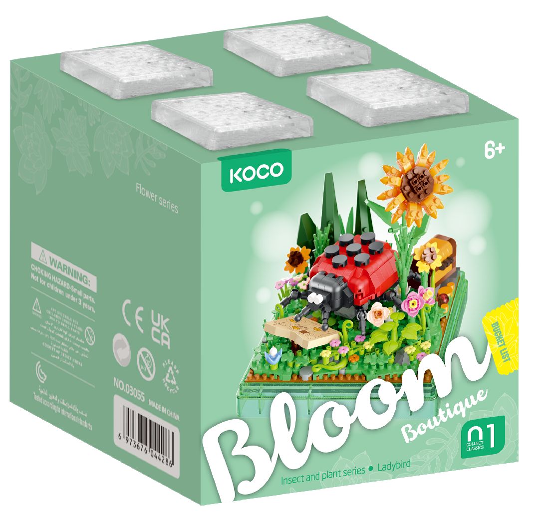Insect & plant - Ladybird Building Kit – Chris's House