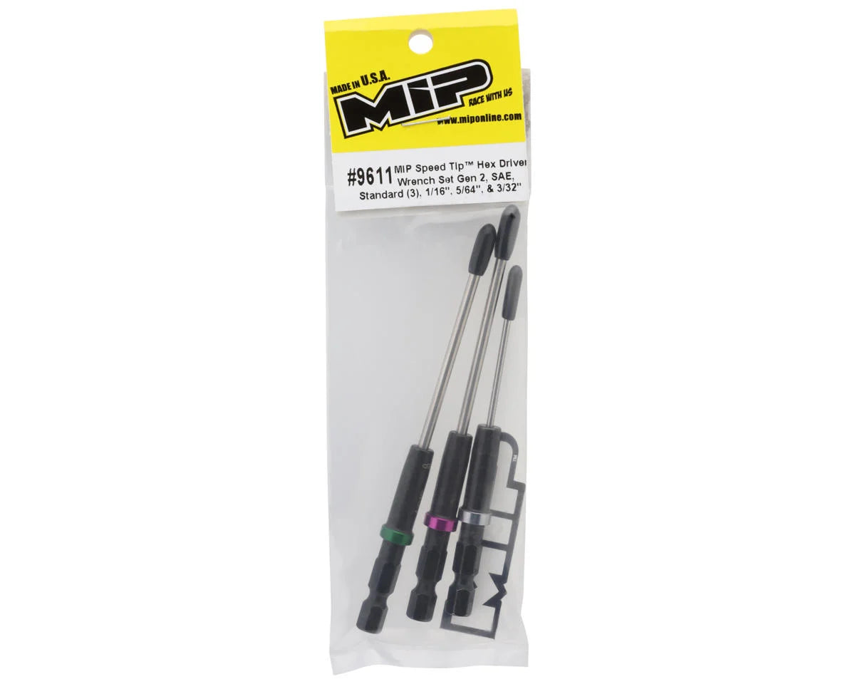 Gen 2 Speed Tip Hex Driver Power Tool Tip Set (SAE) – Chris's House