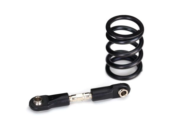 Steering link, steel/ servo saver spring, heavy duty (use with #2085X ...